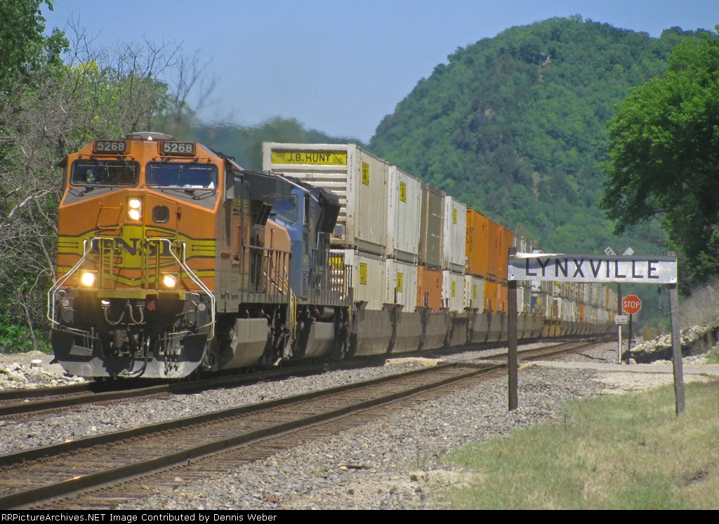 BNSF 5268, BNSF's Aurora Sub.